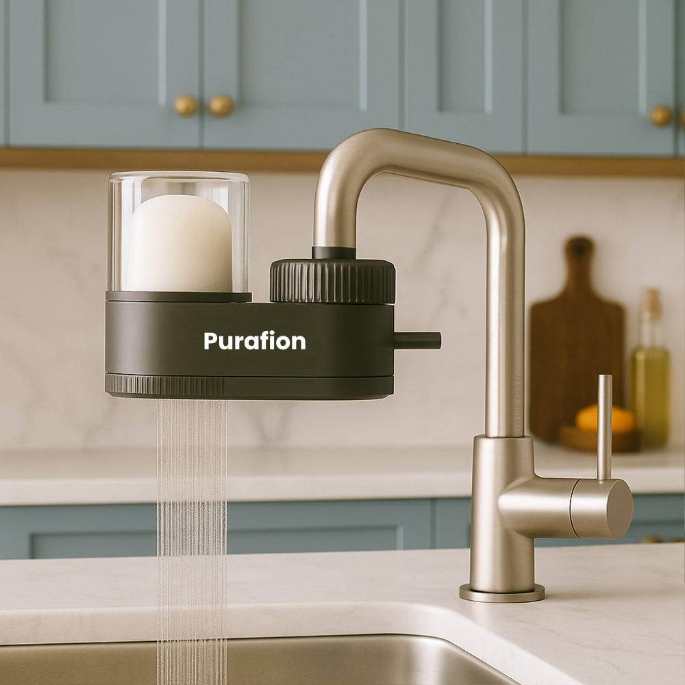 Purafion Tap Water Filter | 7-Stage Filtration Removes 150+ Contaminants
